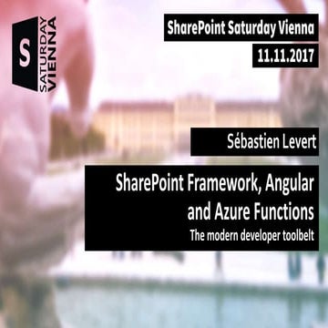 Sharepoint Framework Angular And Azure Functions Ppt