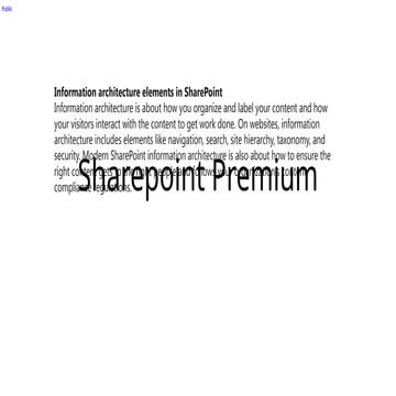 Sharepoint Premium_1.pptx testing deaures online | PPTX