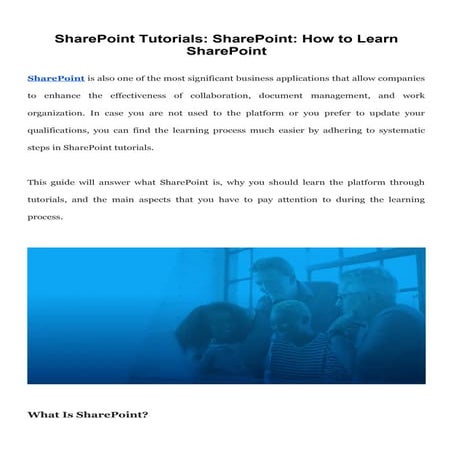 Microsoft Sharepoint introduction for beginner.pptx