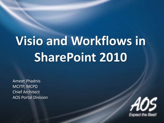 Introduction to SharePoint Workflow | PPT