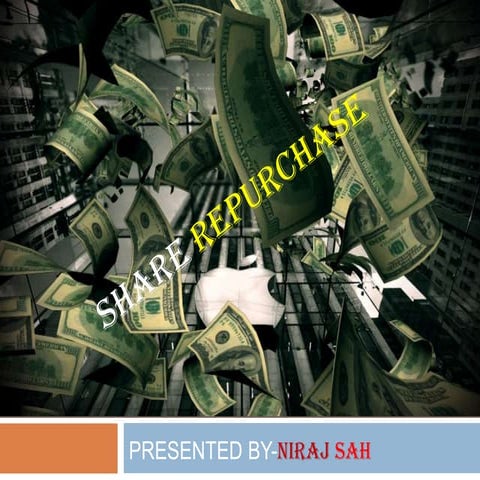 Share repurchase ppt | PPTX