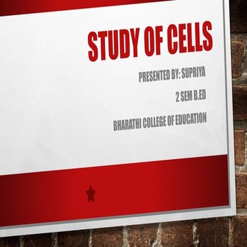 Study of cells b ed.pptx