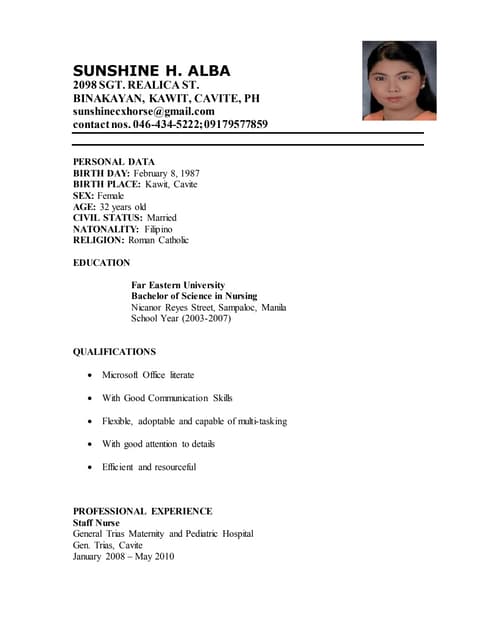 resume-medtech | DOC | Education