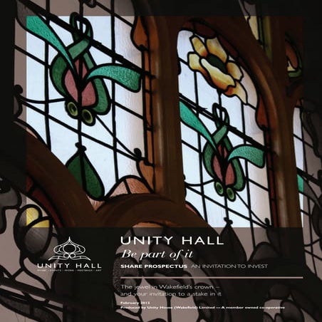 Unity Hall Share Prospectus | PDF | Business Administration | Business
