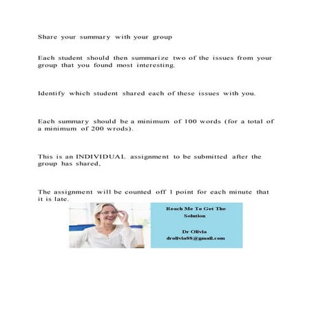 Share your summary with your groupEach student should then sum | DOCX