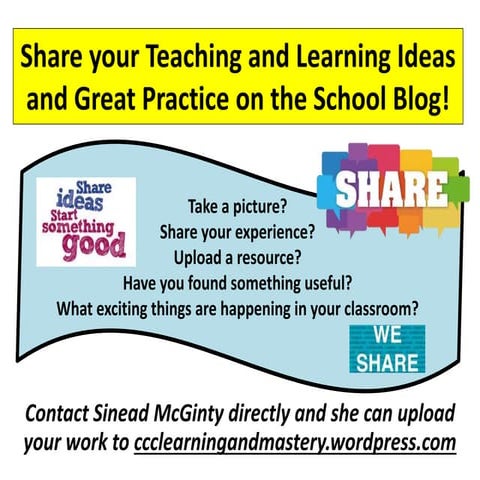Share your teaching and learning ideas and great | PPT