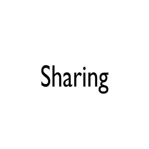 Sharing | PPT