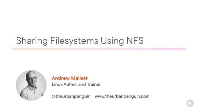 Sharing Filesystems Using Nfs Slidespdf