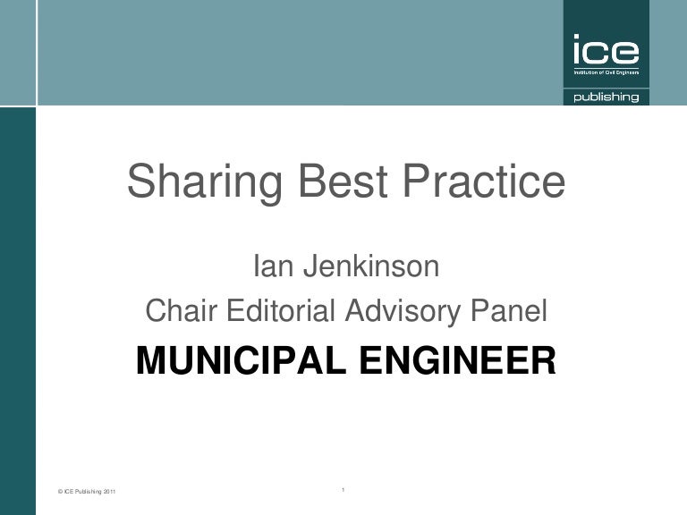 Sharing Best Practice