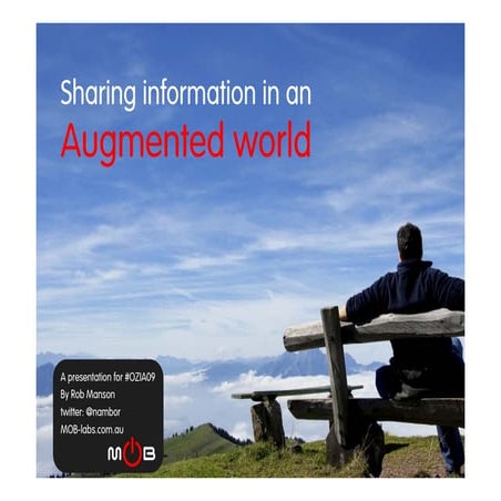 Sharing Information In An Augmented World | PDF | Augmented Reality ...
