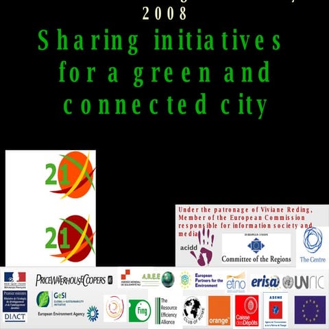Sharing Initiatives for a green and connected city | PPT
