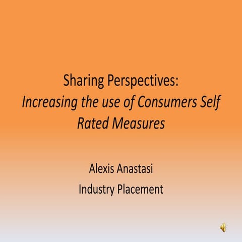 Sharing perspectives -CSRM | PPTX