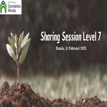 sharing session for teenagers whom in junior high school | PPT