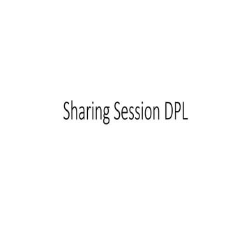 sharing session dalam pembelajaran DPL .pptx