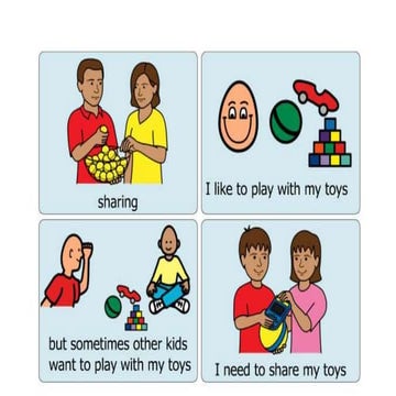 Sharing social story | PPTX | Children\'s Health | Healthy Living