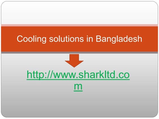 Bangladesh air conditioner | PPTX