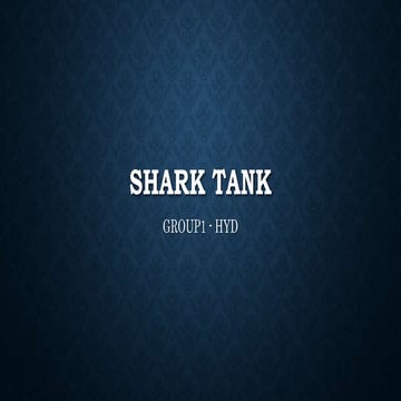 SHARK TANK.pptx