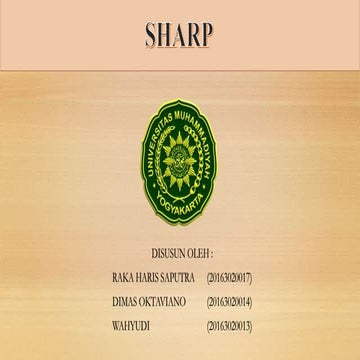 Sharp | PPTX