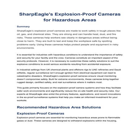 SharpEagle's Explosion-Proof Cameras for Hazardous Areas (1).pdf