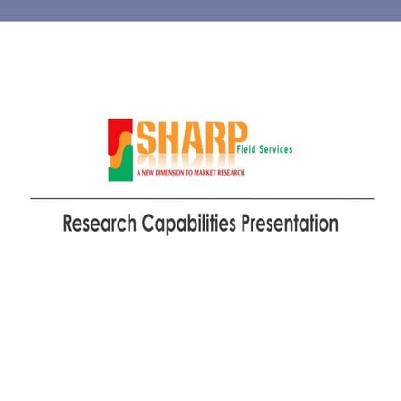 Sharp Field Service Company Credentials V2 | PPT