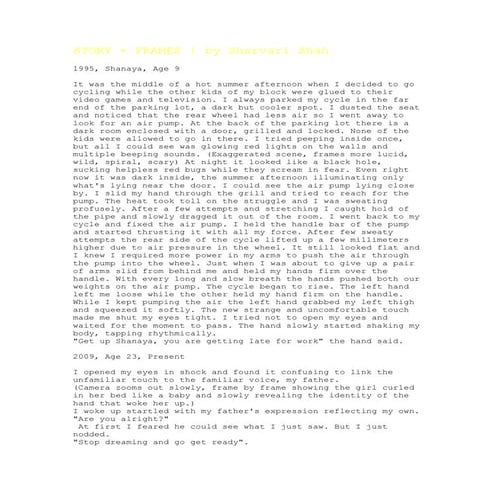 Script A Glimpse Into The Future | PDF