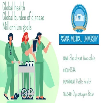Monitoring Health for the SDGs - Global Health Statistics 2024 - WHO | PDF