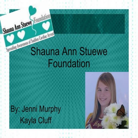 Shauna ann stuewe foundation by kayla and jenni | PPT
