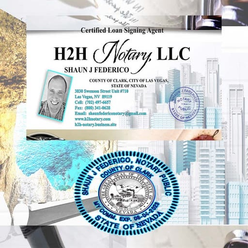 Shaun j federico h2h notary bookelet | PDF