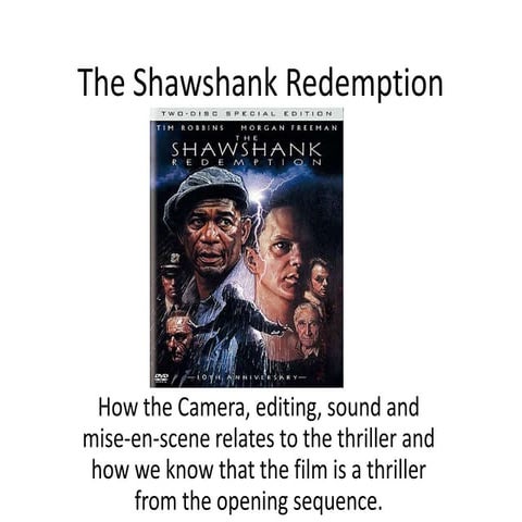 Narrative in Shawshank Redemption | PPTX