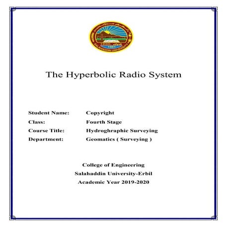The Hyperbolic Radio System | PDF