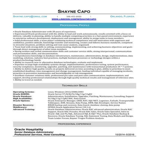 Shayne capo 2016 | PDF