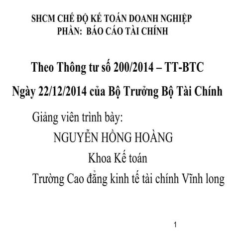 Shcm bctc -2015 | PPT