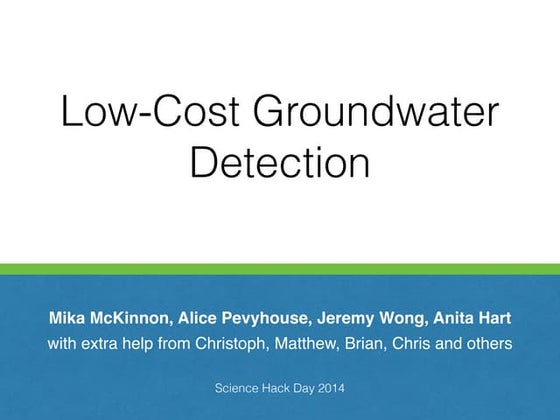 Water dowsing techniques. | DOCX