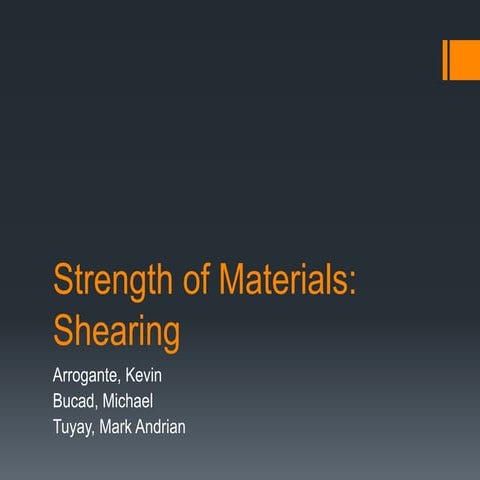 Shearing (1) | PPTX
