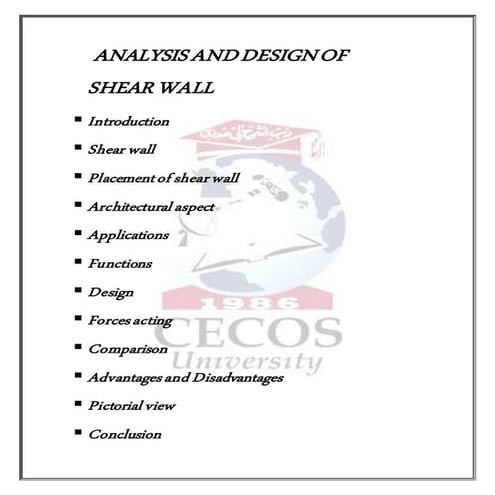 shear wall shear design | DOCX