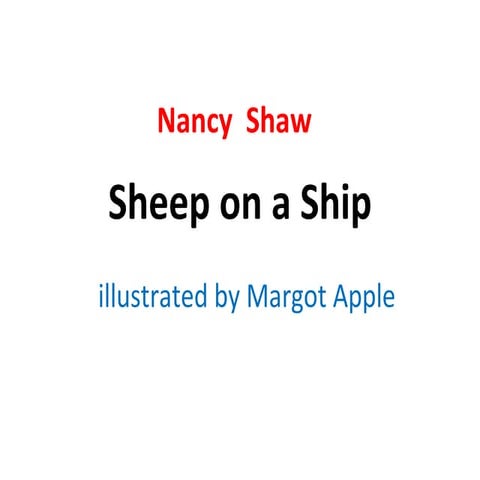 Sheep On A Ship (Nx Power Lite) | PPT