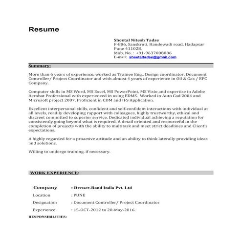 Jamal cv 2[1] | DOCX