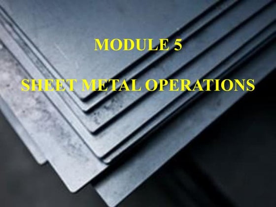 Common failures and remedies for sheet Metal forming.pptx | Skin Care ...