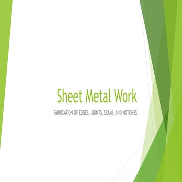 Sheet Metal Work.pptx