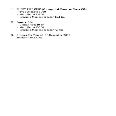 Sheet pile ccsp | DOCX