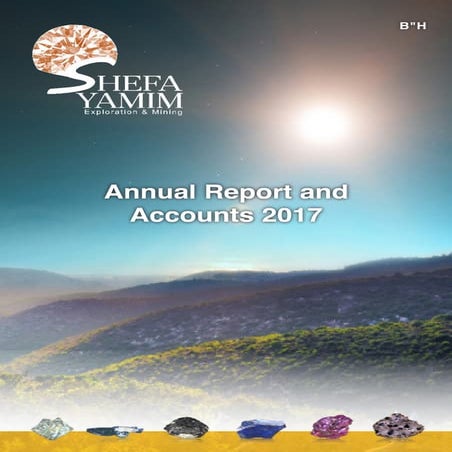 Shefa Yamim Annual Report 2018 | PDF | Commodities | Economy