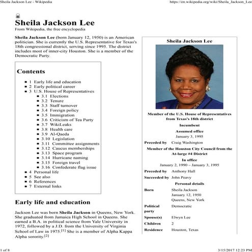 Karen bass wikipedia (highlighted) | PDF
