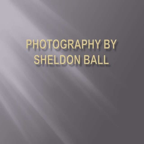 Sheldon Ball presentations