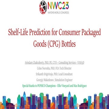 Shelf-Life Prediction for Consumer Packaged Goods (CPG) Bottles | PPTX