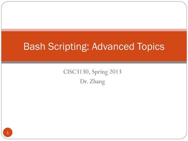 ShellAdvanced shell scripting programm.ppt ShellAdvanced shell scripting programm.ppt