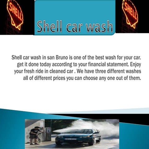Shell car wash. | PPT