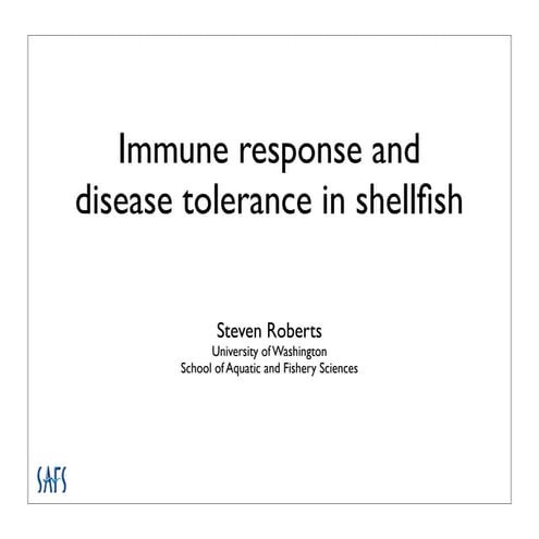 Shellfish Disease | PDF