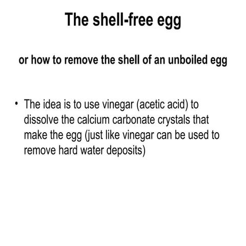 Shellfree Egg | PPT