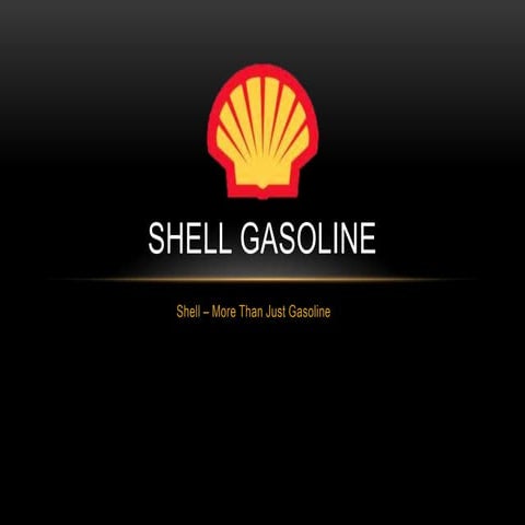 Shell gasoline | PPT