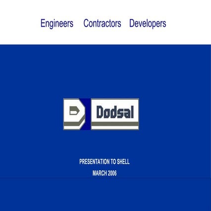 SHELL Presentation about their projects completed.ppt